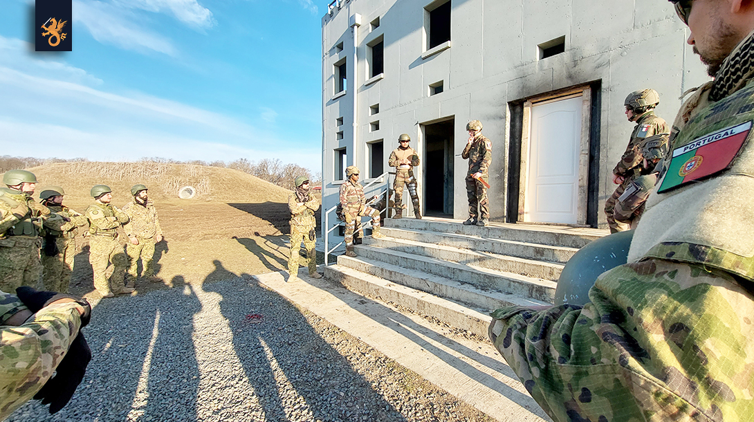 Força Portuguesa na Roménia participa no exercício Green Scorpions 24.01