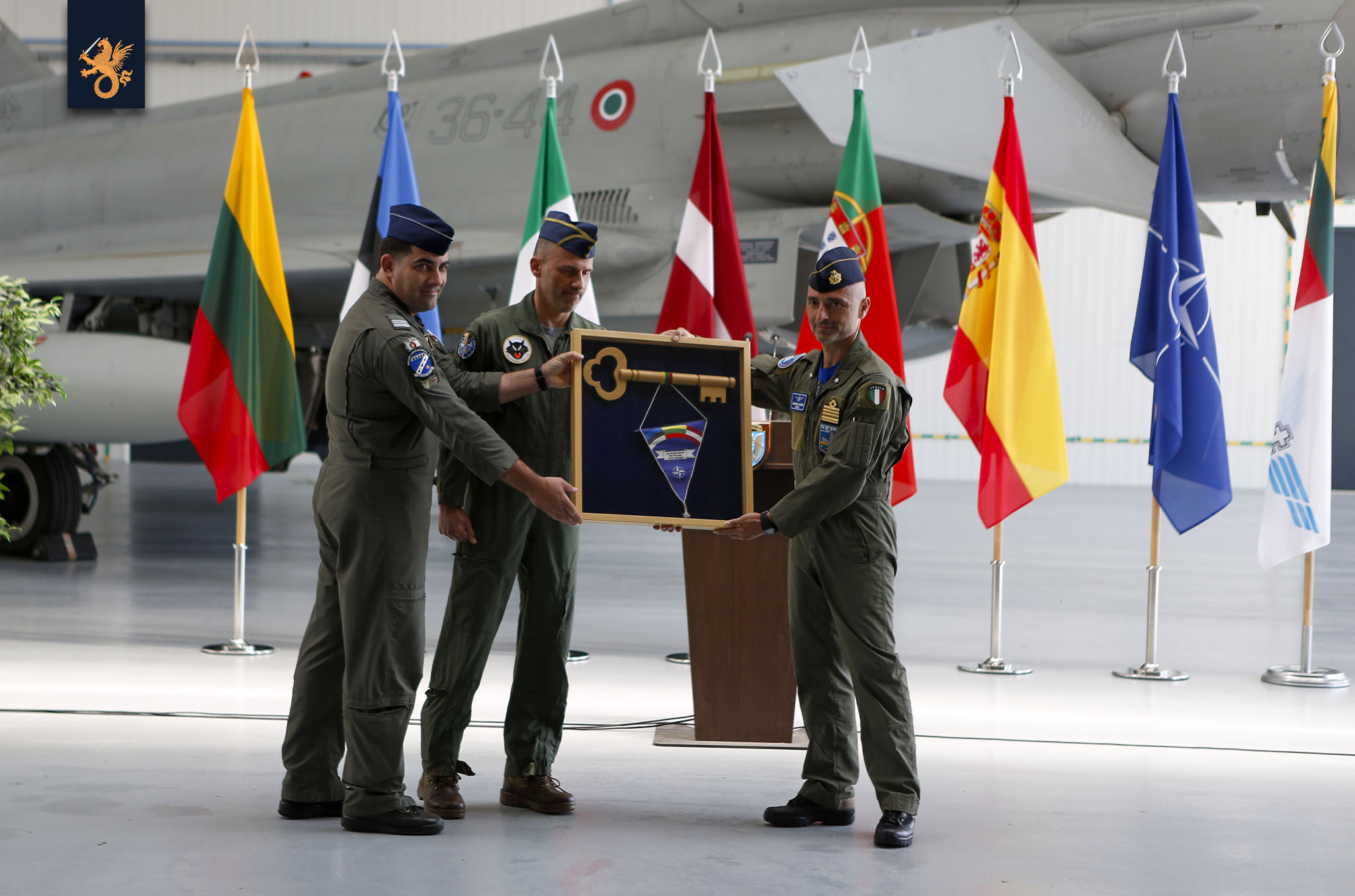 Portugal e Espanha entregam chave dos Bálticos a Itália